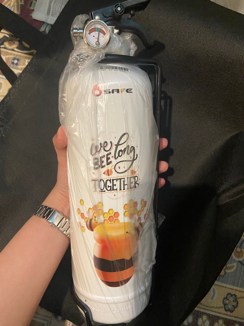 Fire Extinguisher Osafe 1kg, Furniture & Home Living, Security & Locks ...