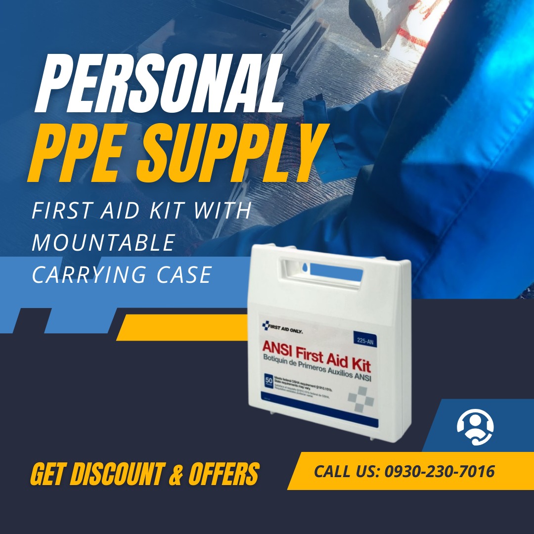 FIRST AID KIT WITH MOUNTABLE CARRYING CASE, Commercial & Industrial ...