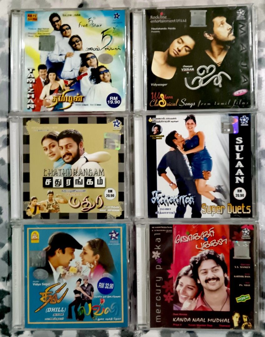 FIVE STAR TAMIL CDS, Hobbies & Toys, Music & Media, CDs & DVDs on Carousell