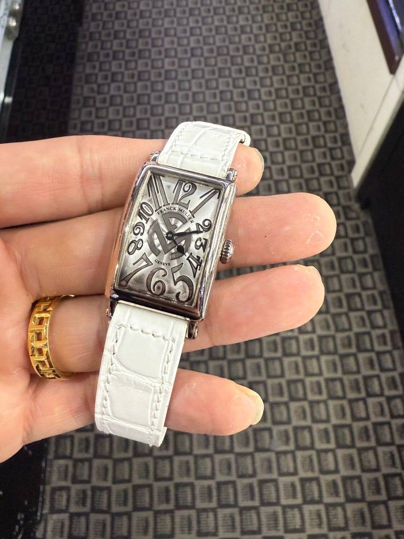 FRANCK MULLER LONG ISLAND SWISS MADE LADIES 750 WHITE GOLD 902QZ, Women ...
