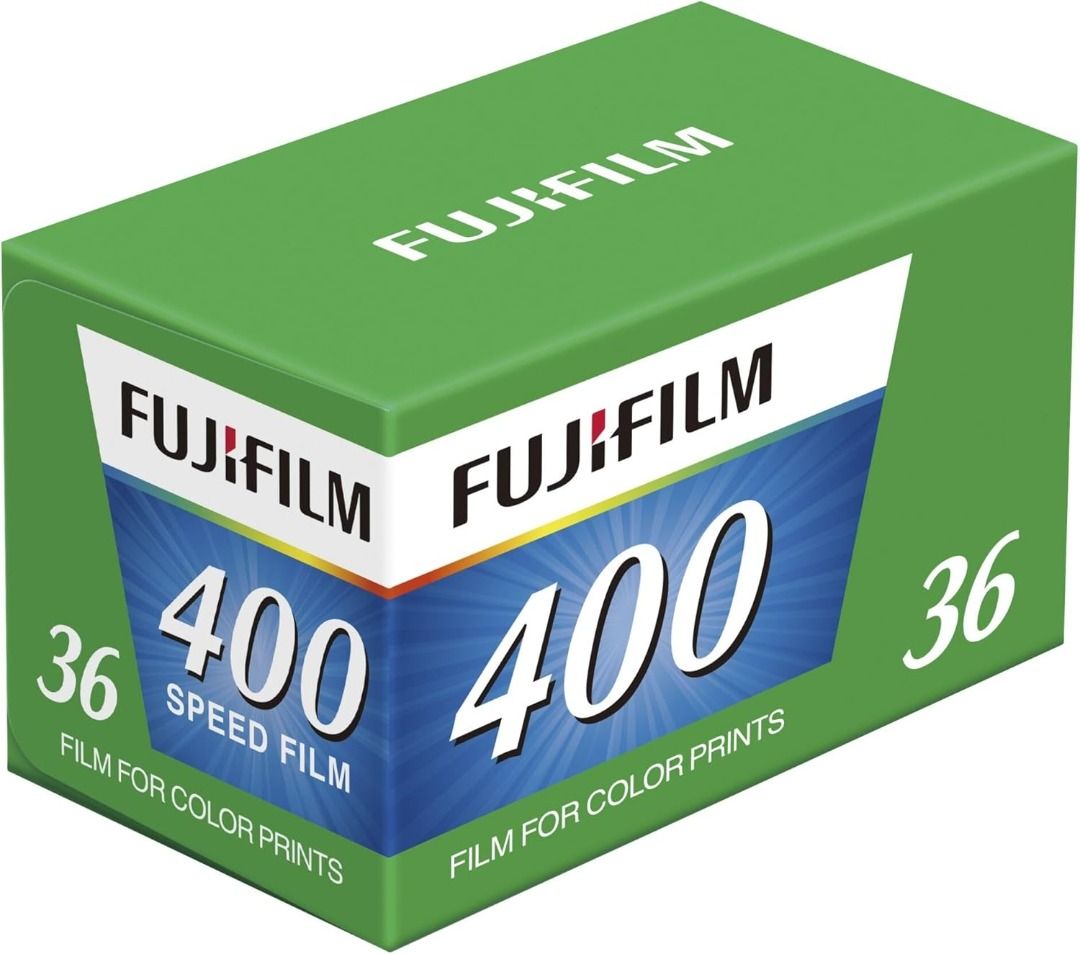 FUJIFILM 400 Speed 35mm 135 Format ISO 400 Colored Negative Film 36 ...