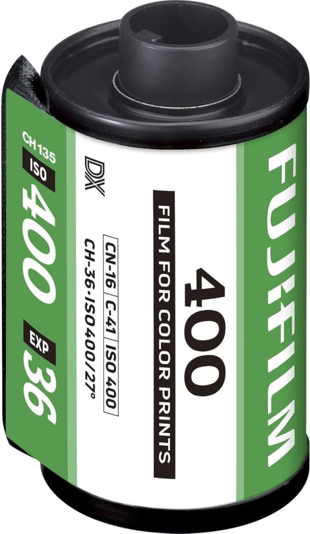 FUJIFILM 400 Speed 35mm 135 Format ISO 400 Colored Negative Film 36 ...