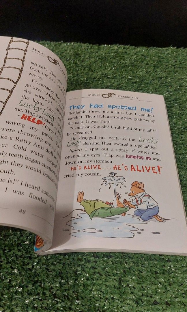 Geronimo Stilton - LOST TREASURE OF THE EMERALD EYE, Hobbies & Toys ...