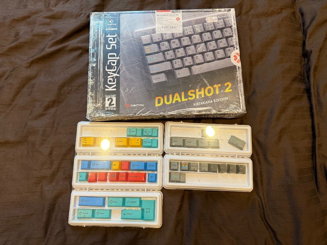 GMK Dualshot 2 Katakana + Novelty + Accent keycaps, Computers & Tech ...