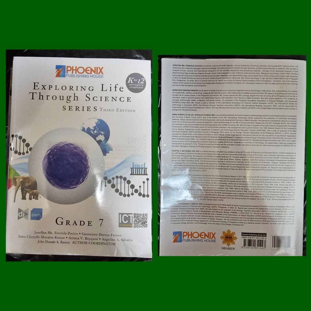 GRADE 7 ELTS PHOENIX Exploring Life Through Science Series, Hobbies & Toys, Books & Magazines ...
