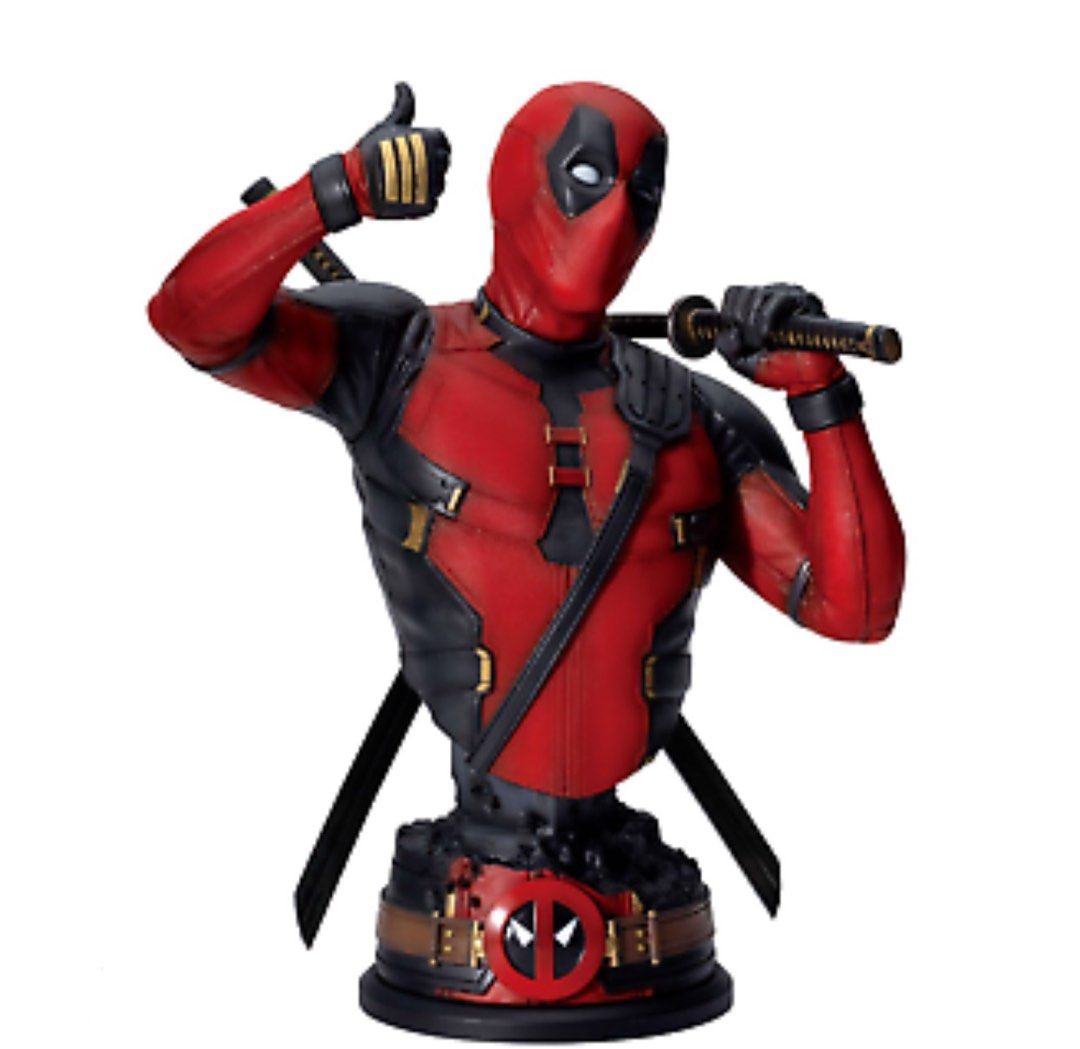 Happy Kuji Deadpool and Wolverine Marvel | Prize A: Deadpool Bust Up ...