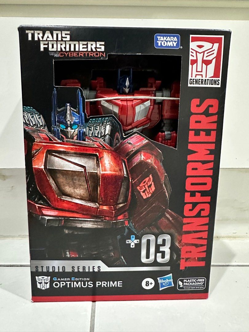 Hasbro Transformers Studio Series 03 Gamer Edition Optimus Prime ...