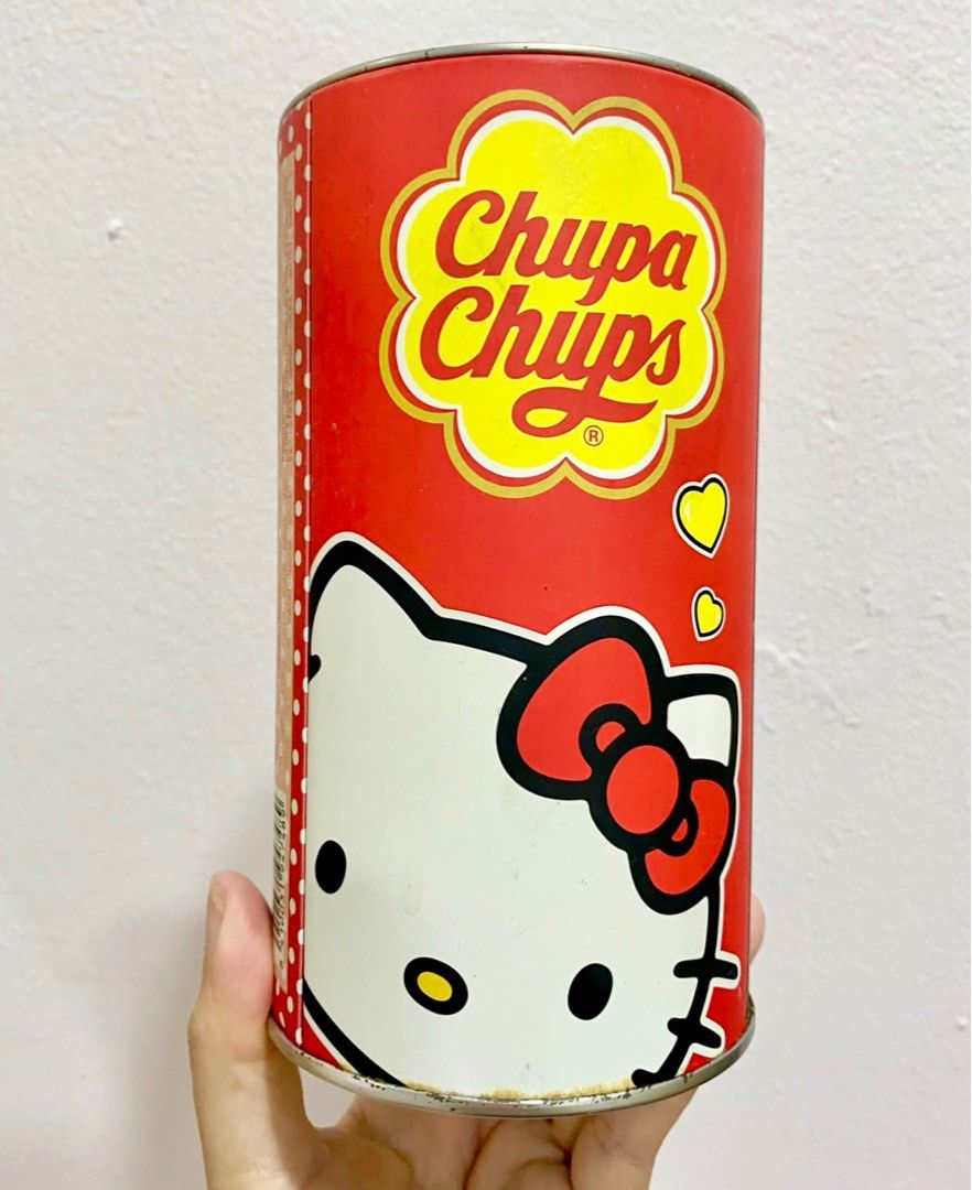 Hello Kitty x Chupa Chups Can, Hobbies & Toys, Collectibles ...