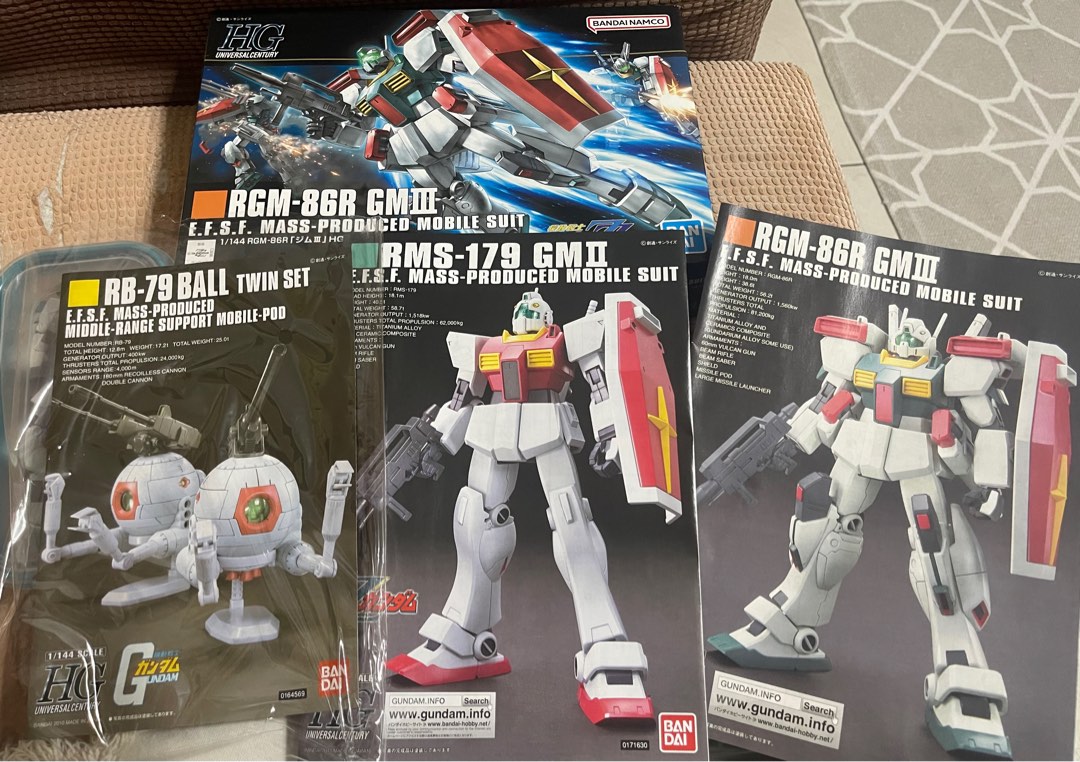 Hg ball twin + GM II + GM III Set, Hobbies & Toys, Toys & Games on ...