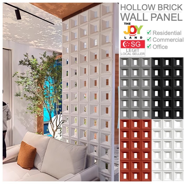 Hollow Brick Wall Panel Entrance Divider Living Room Divider Feature ...