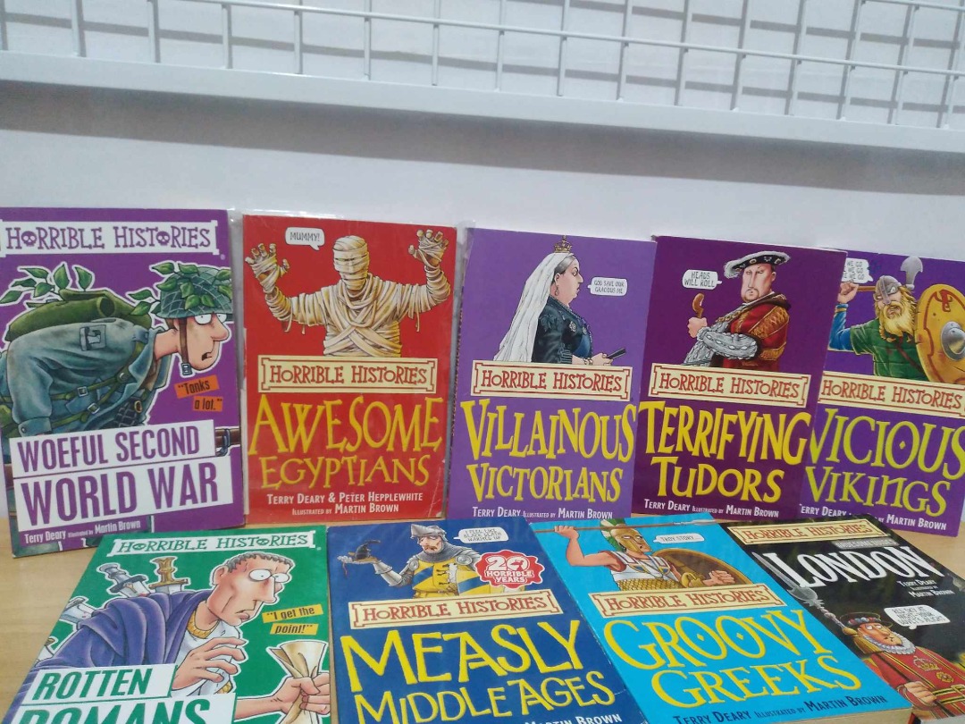 HORRIBLE HISTORIES TERRY DEARY, Hobbies & Toys, Books & Magazines ...