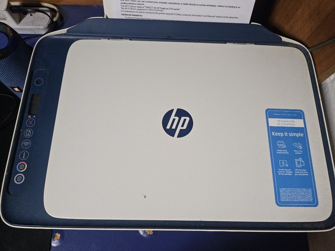 HP DeskJet 2700 All-in-One Printer series, Computers & Tech, Printers ...