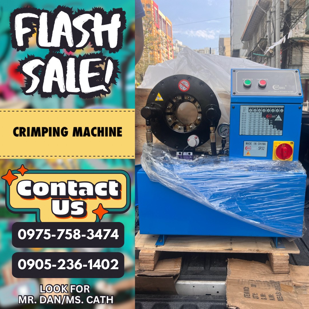 Hydraulic Crimping Machine, Commercial & Industrial, Construction Tools ...