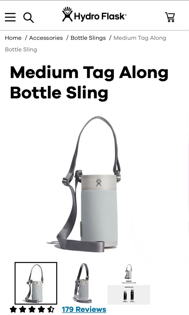 Hydro Flask Medium Tag Along Bottle Sling, Sports Equipment, Other ...