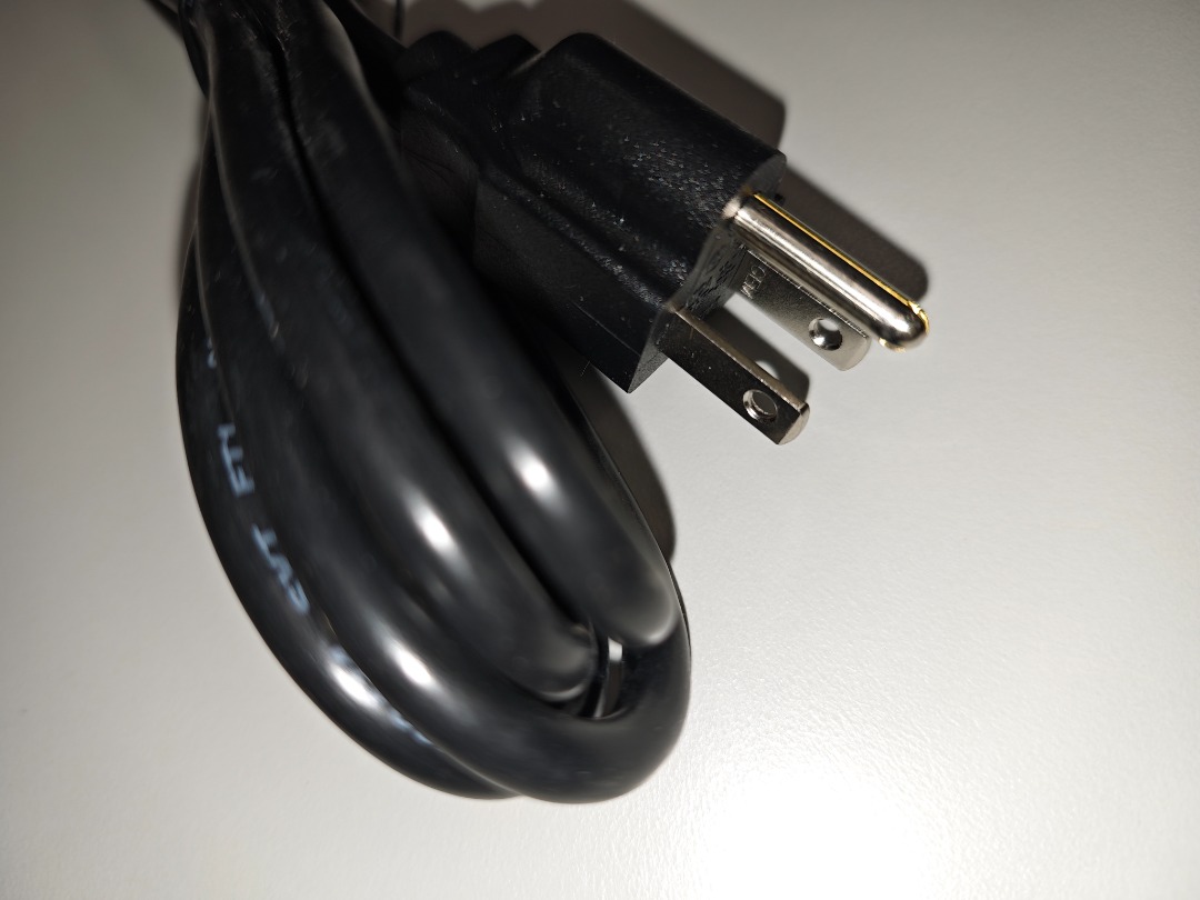 IEC C13 Socket Type B Japanese Plug Power Cord, 電腦＆科技, 電腦周邊及配件, 電腦線、轉接線 ...