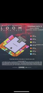 Imagine Dragons Loom World Tour Kuala Lumpur, Tickets & Vouchers, Event ...