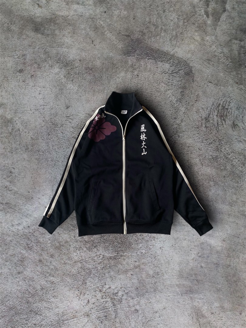 Japan Track Jacket (Black), Men's Fashion, Coats, Jackets and Outerwear ...