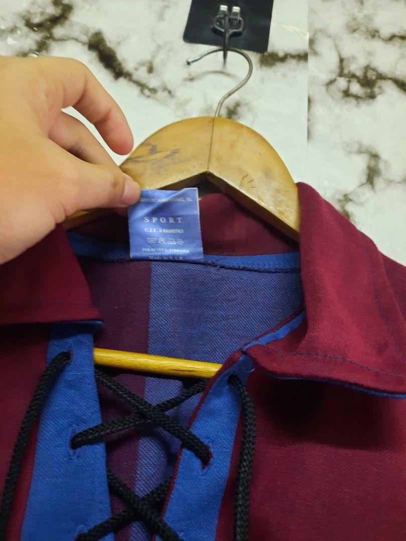 Jersey barca vintage tahun 1912 pit 23 labuh 28, Men's Fashion, Tops ...