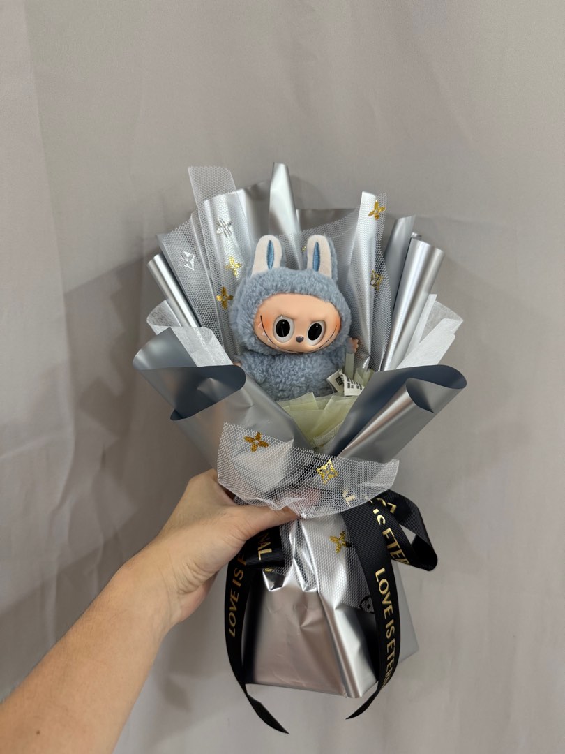 Labubu flower bouquet, Hobbies & Toys, Stationery & Craft, Flowers ...