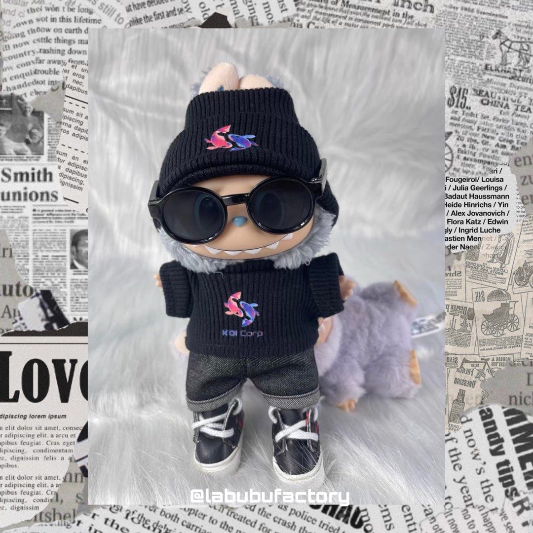Labubu Clothes Customise & Design Your Own Labubu Shirt/Hat, Hobbies ...