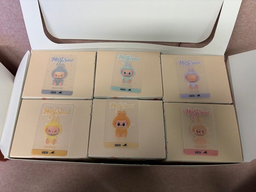 Labubu gen 2 have a seat v2, Hobbies & Toys, Toys & Games on Carousell