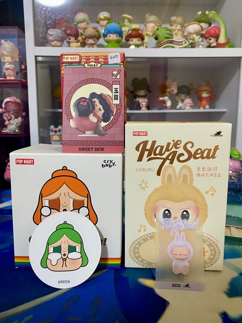 Labubu Have A Seat ZIZI Set, Hobbies & Toys, Toys & Games on Carousell