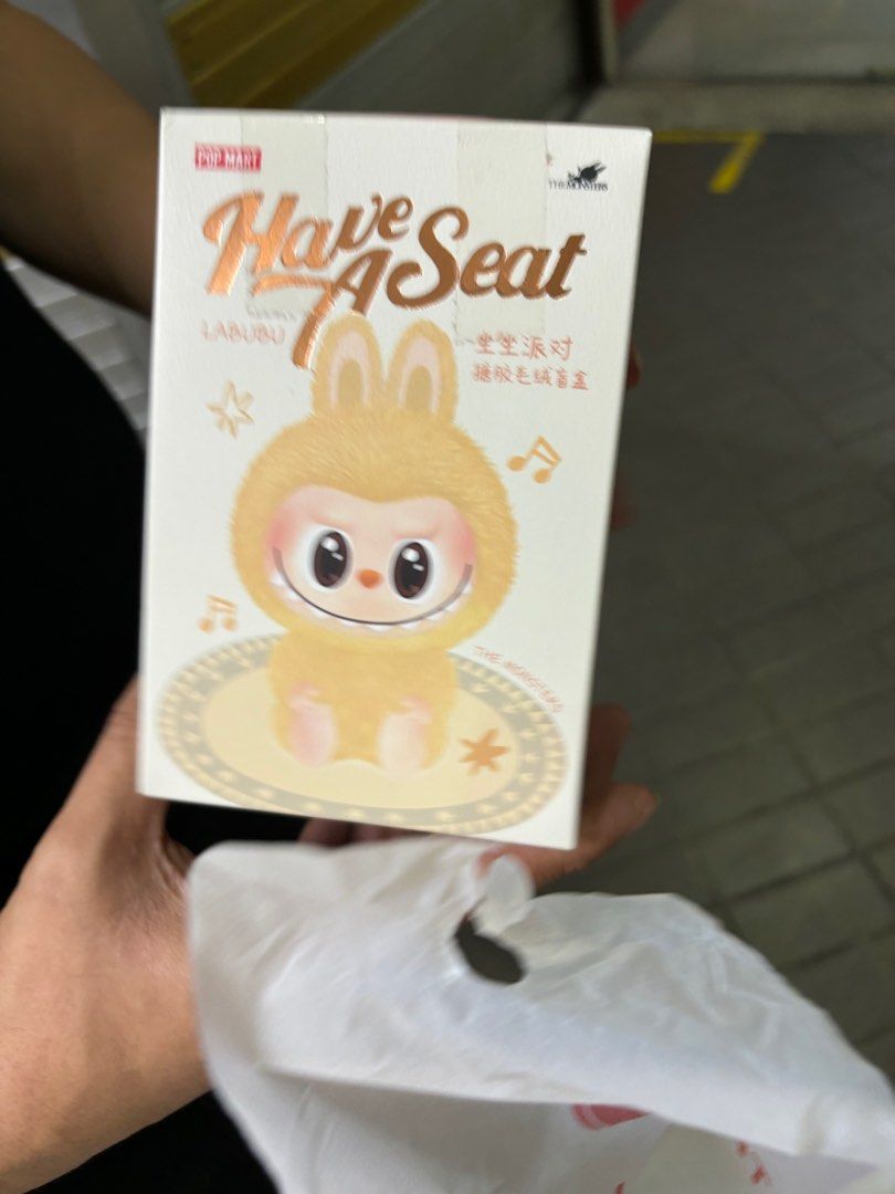 Labubu pink color, Hobbies & Toys, Toys & Games on Carousell