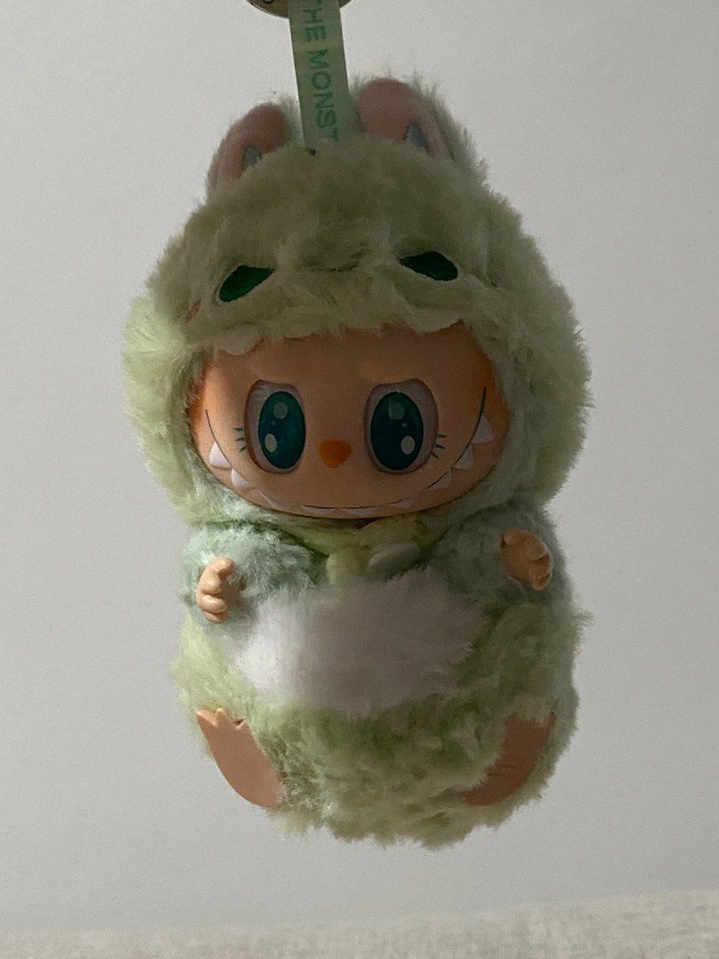 Labubu V2 Ququ with Dinosaur Costume, Hobbies & Toys, Toys & Games on ...