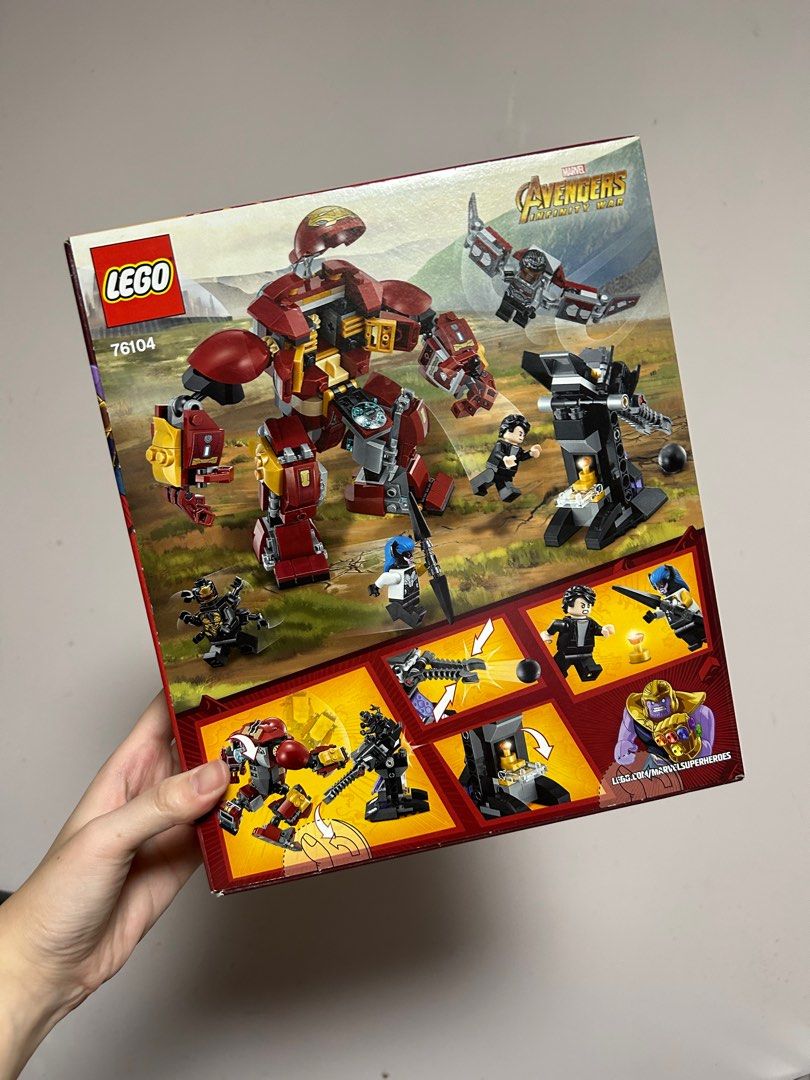 LEGO 76104 The Hulkbuster Smash-Up, 興趣及遊戲, 玩具 & 遊戲類 - Carousell