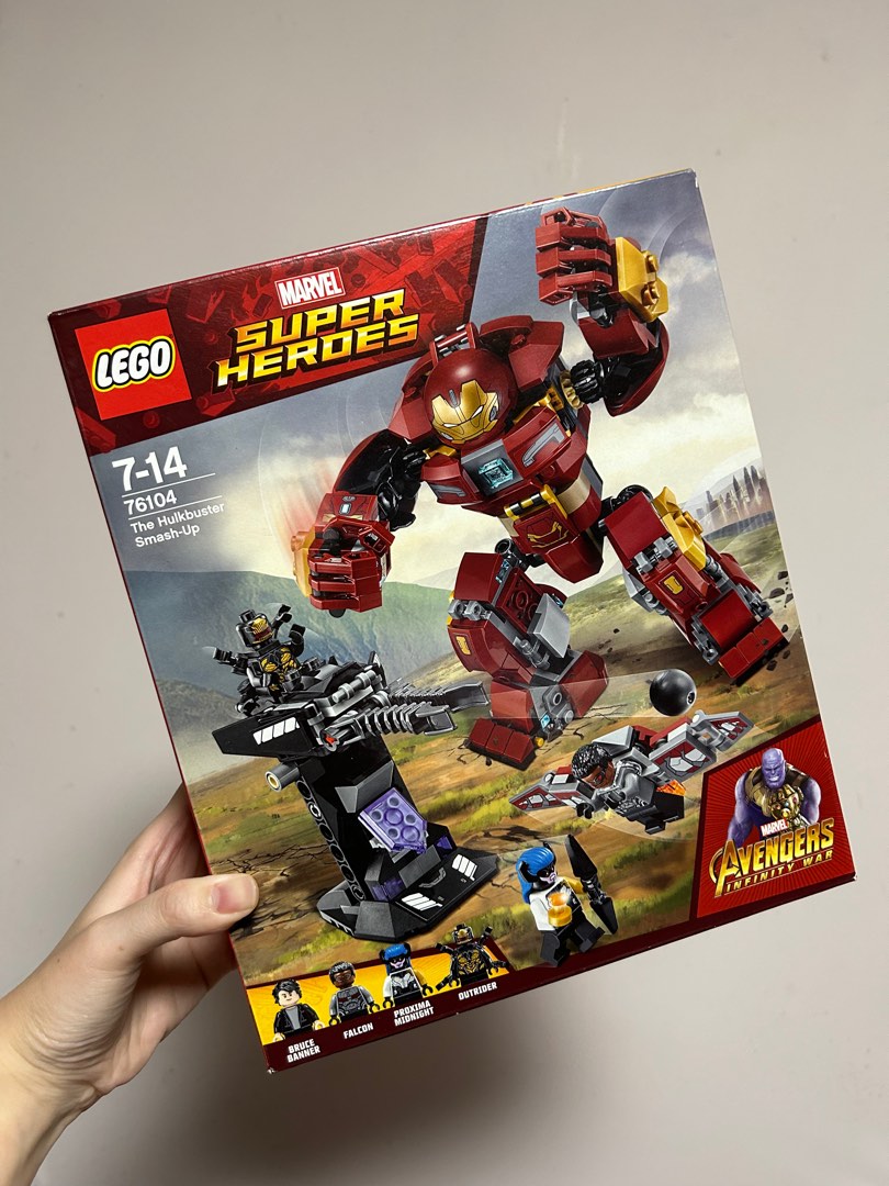 LEGO 76104 The Hulkbuster Smash-Up, 興趣及遊戲, 玩具 & 遊戲類 - Carousell
