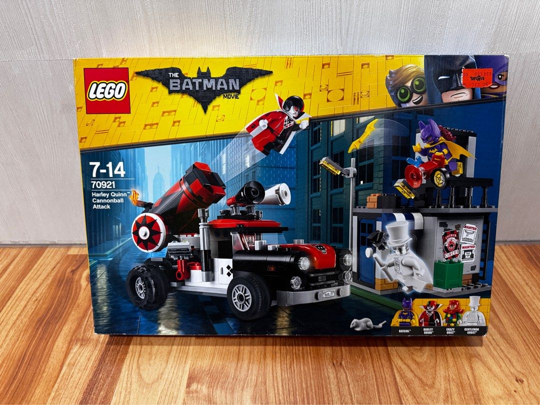 Lego Batman 70921 DC Harley Quinn Cannonball Attack, Hobbies & Toys ...