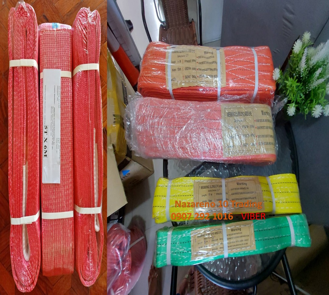 Lifting belt 5tons 23, Commercial & Industrial, Construction & Building ...