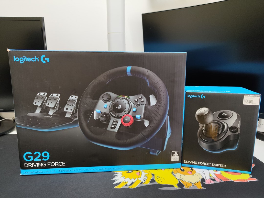 Logitech G29 Fullset With Shifter, Video Gaming, Gaming Accessories ...