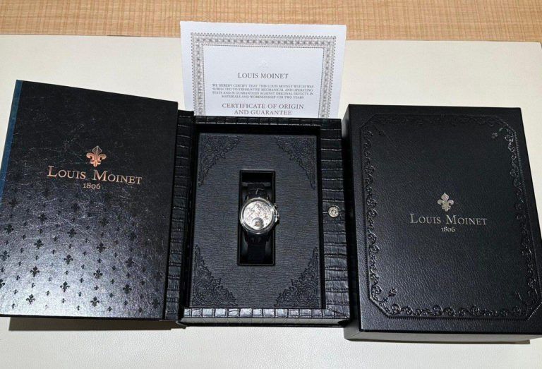 Louis Moinet 40.7 mm Memoris Spirit Chronograph Grade 5 Titanium ...