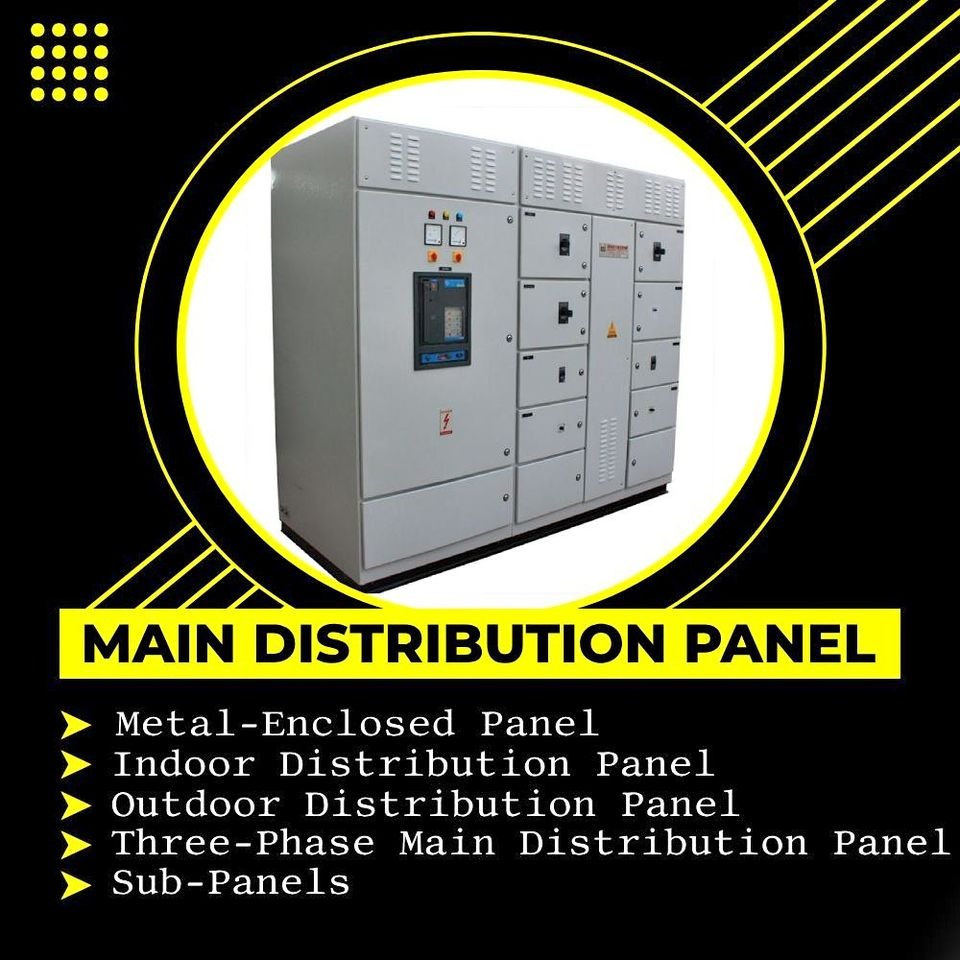 MAIN DISTRIBUTION PANEL, Commercial & Industrial, Industrial Equipment ...