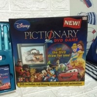 Mattel Disney Pictionary Boardgame, Buku & Alat Tulis, Buku di Carousell