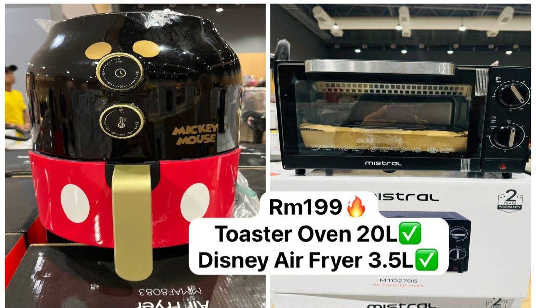 MAYER AIR FRYER & TOASTER OVEN, TV & Home Appliances, Kitchen ...
