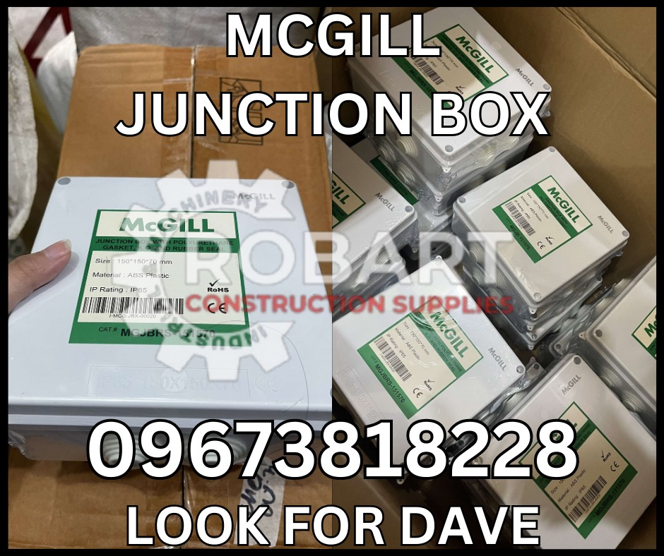 MCGILL JUNCTION BOX, Commercial & Industrial, Industrial Equipment on ...