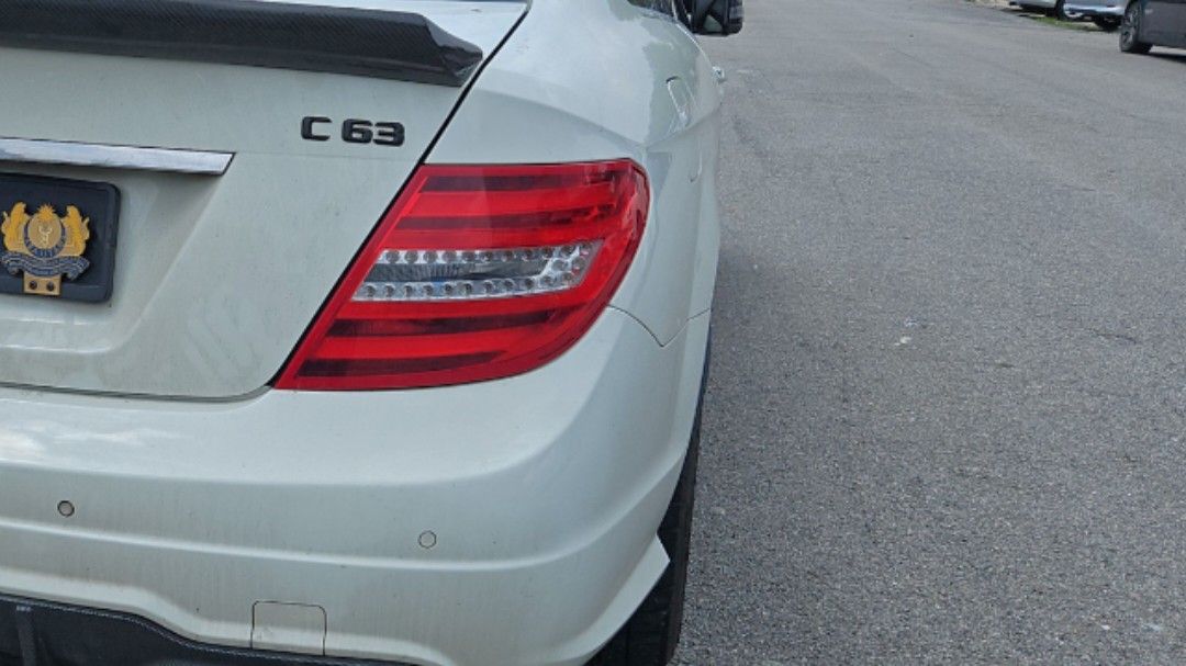 Mercedes-benz W204 2013 Ori facelift LED rear tail light tail lamp C ...