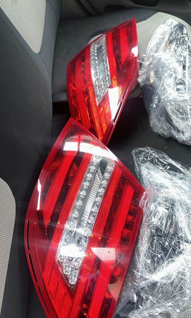 Mercedes-benz W204 2013 Ori facelift LED rear tail light tail lamp C ...