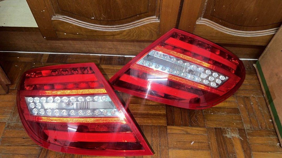 Mercedes-benz W204 2013 Ori facelift LED rear tail light tail lamp C ...