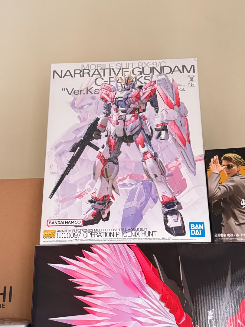 MG VER.KA GUNDAM NARRATIVE C-PACKS, Hobbies & Toys, Toys & Games on ...
