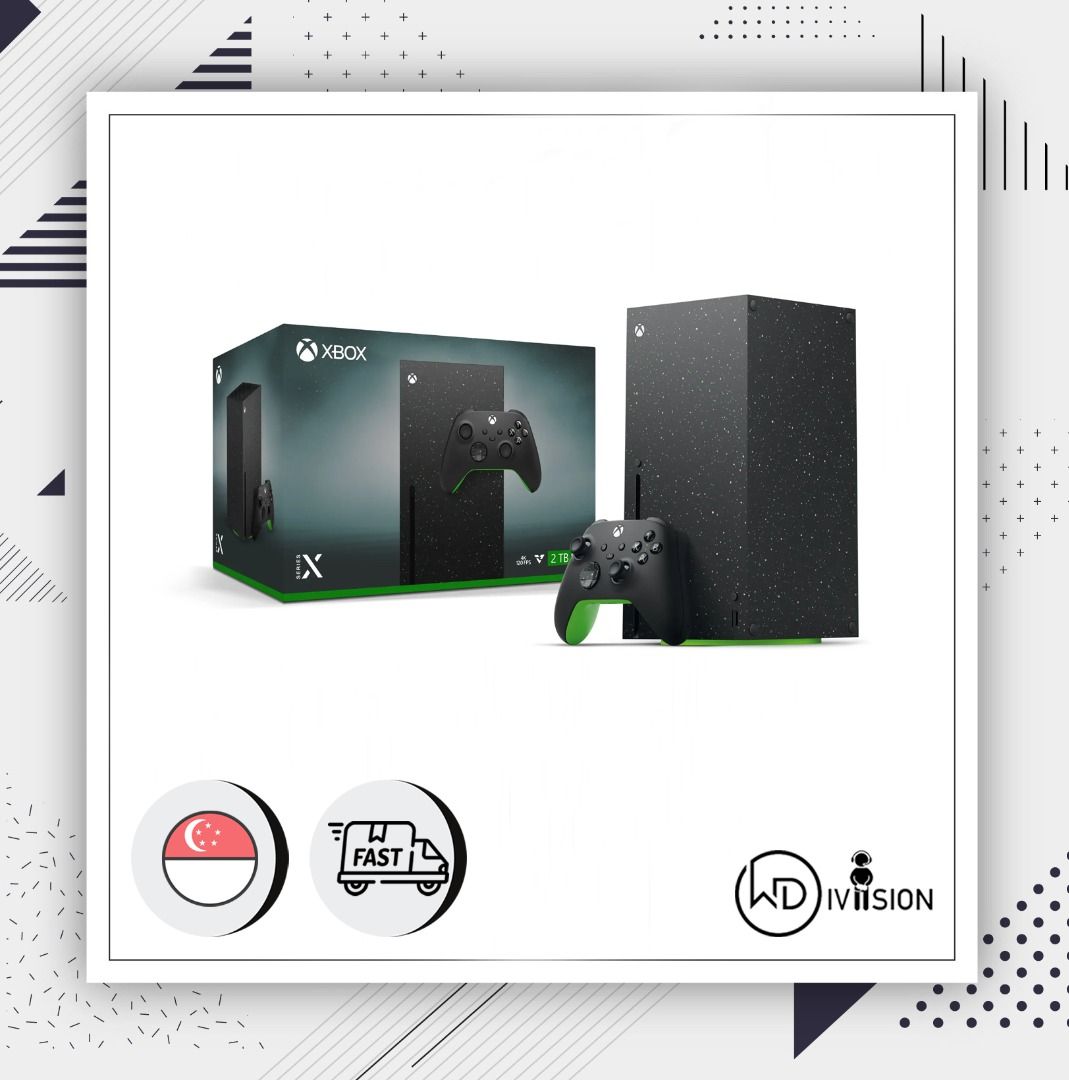 Microsoft Xbox Series X 2TB Console - Galaxy Black Special Edition, Video Gaming, Video Game ...