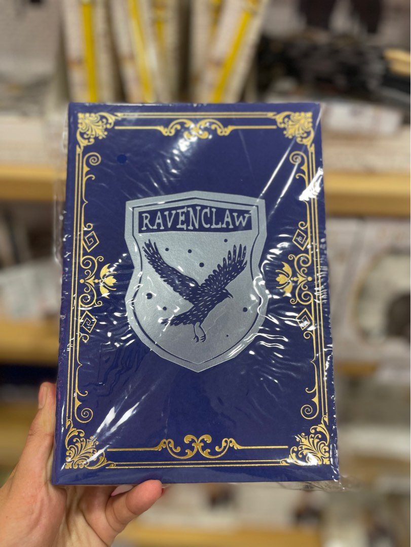 MINISO x HARRY POTTER RAVENCLAW NOTEBOOK, Hobbies & Toys, Collectibles ...