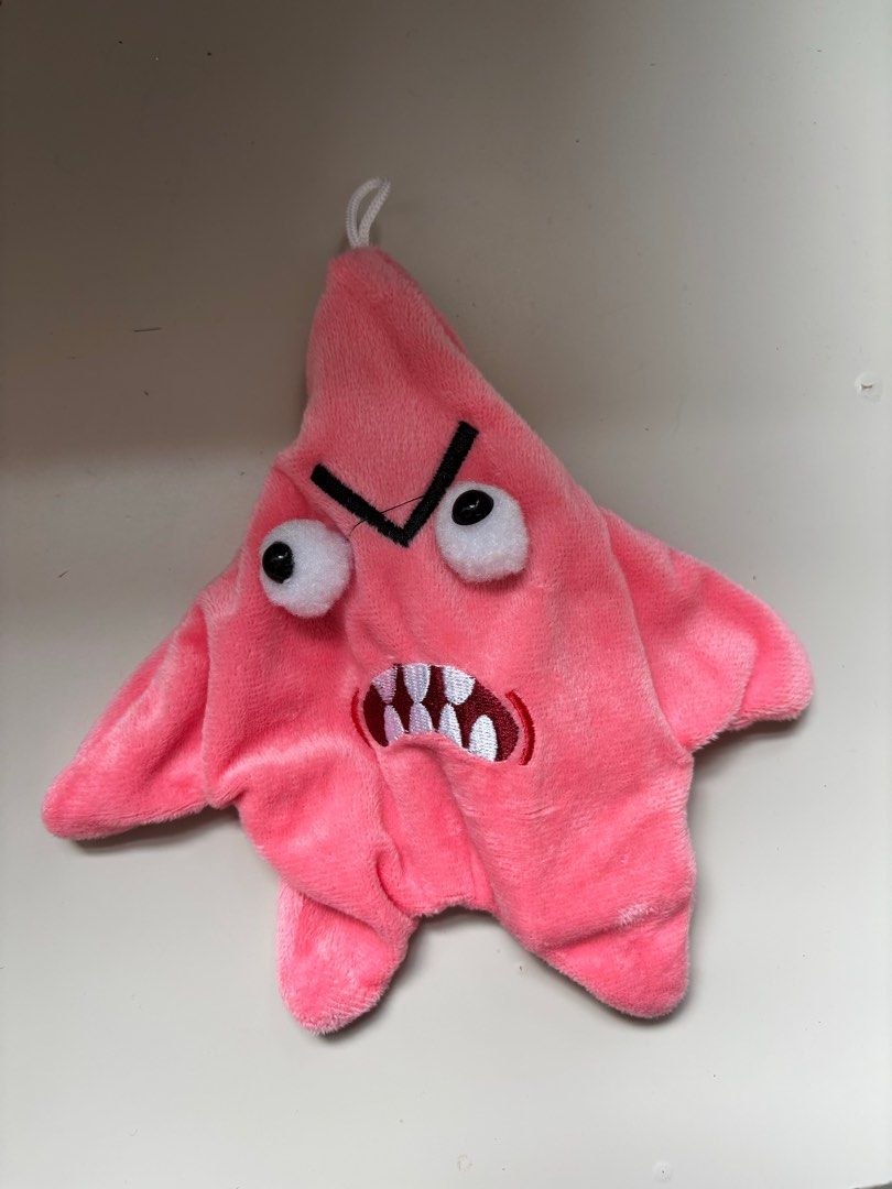 angry patrick star plush