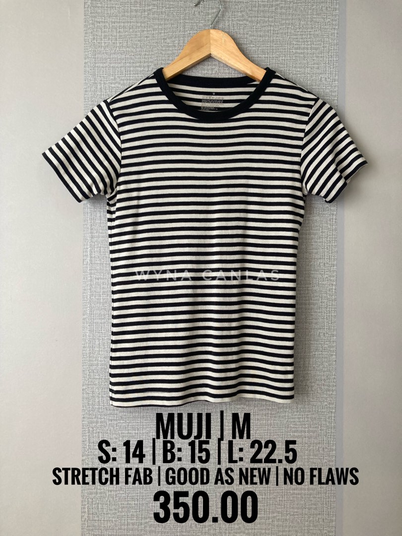 Muji - M, Women's Fashion, Tops, Shirts on Carousell