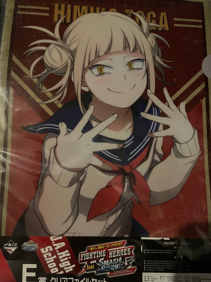 My Hero Academy Toga Clear File MHA BNHA boku no hero academia, Hobbies ...