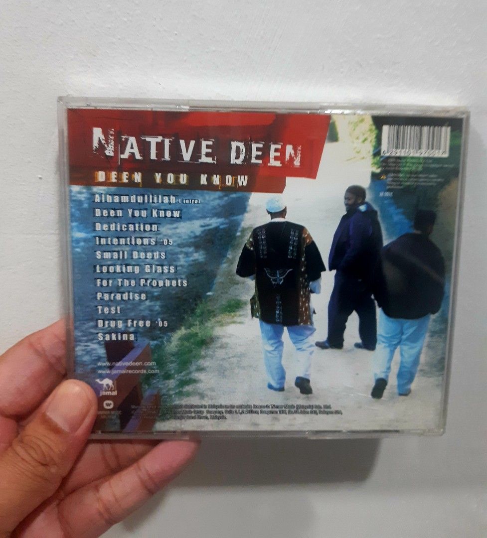 Native Deen - Deen You Know CD, Hobbies & Toys, Music & Media, CDs & DVDs on Carousell