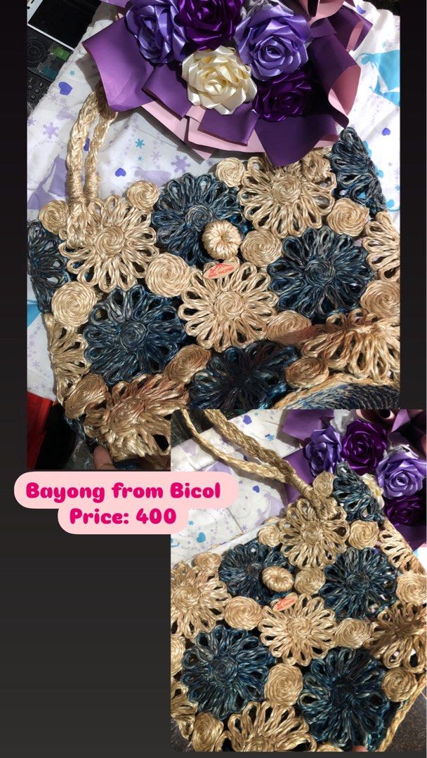 Native Filipino Tote Bags, Women's Fashion, Bags & Wallets, Tote Bags ...