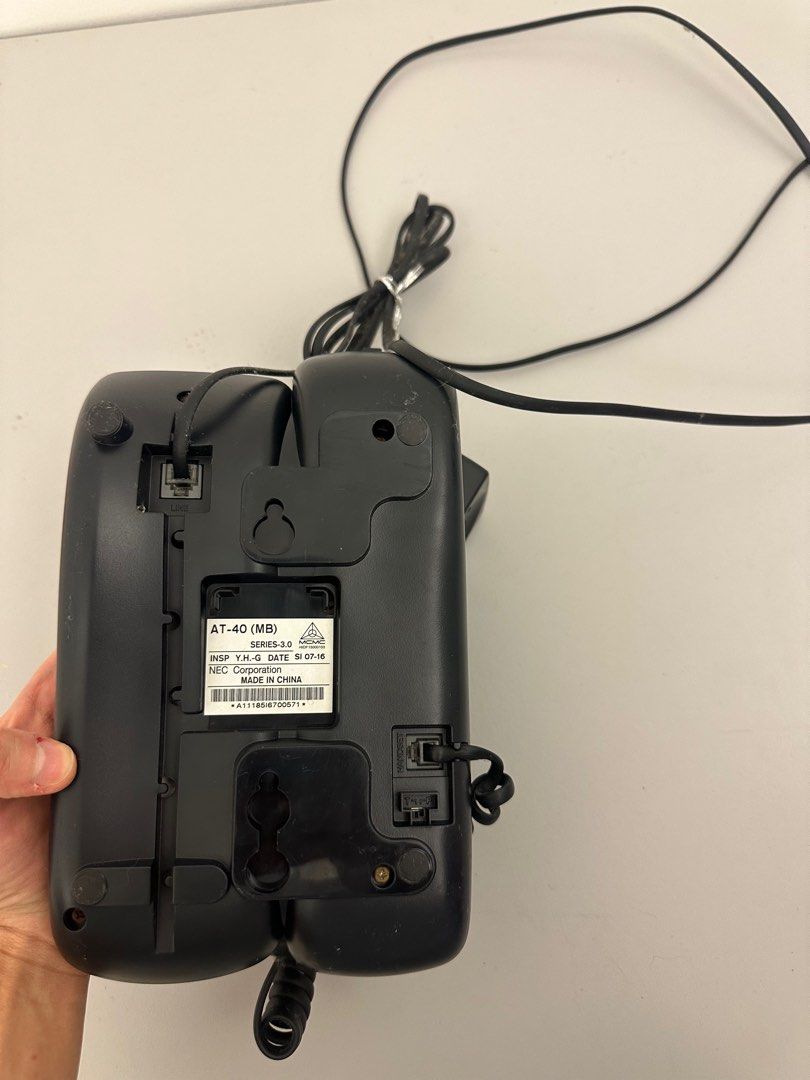 NEC AT-40 corded desktop single line telephone, Mobile Phones & Gadgets ...